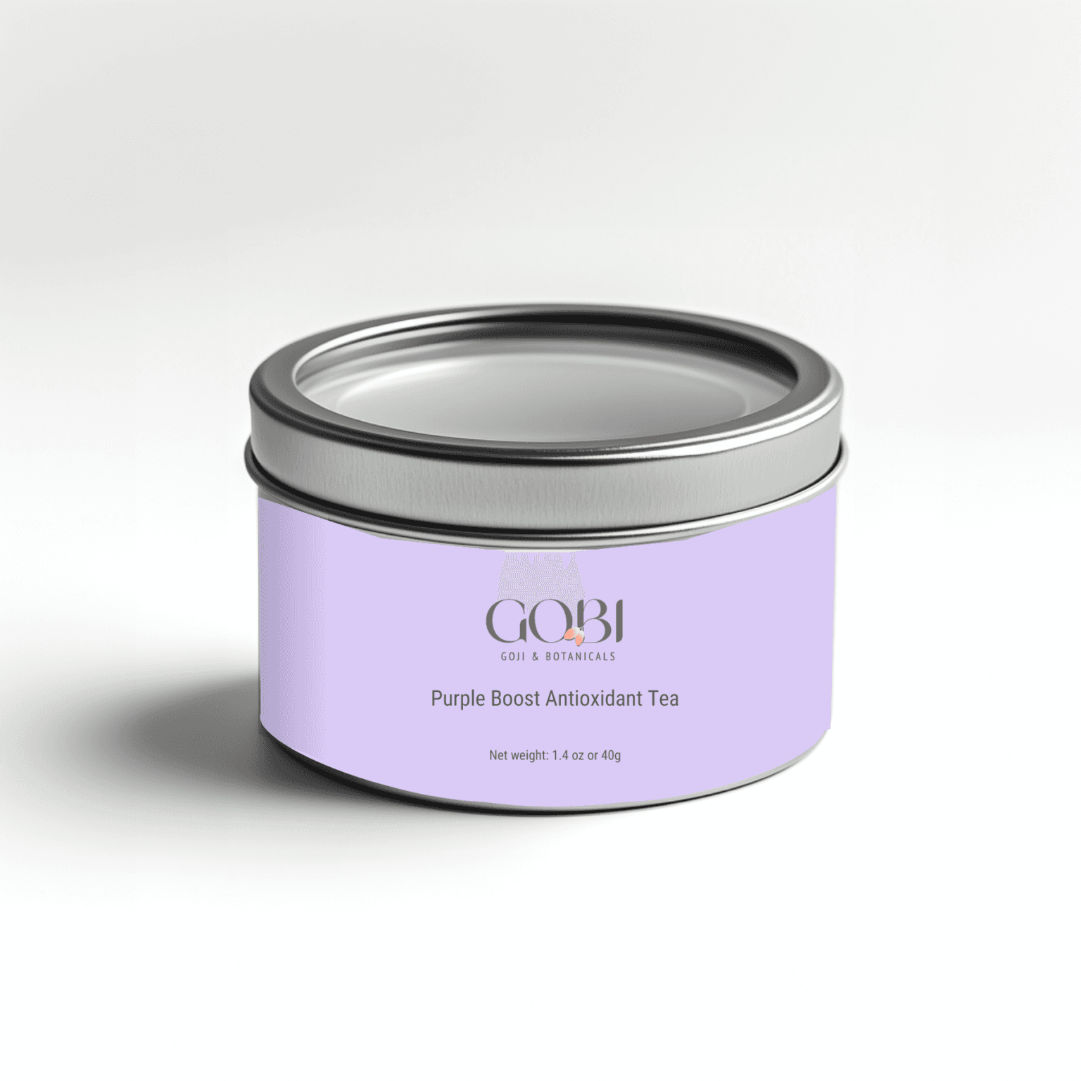 Purple Boost Herbal Tea | Gobi Goji | Naturally Energizing